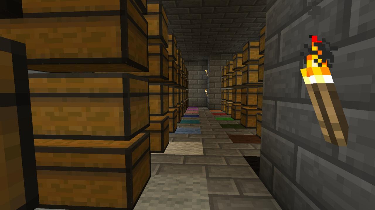 Fireworks House Minecraft Map