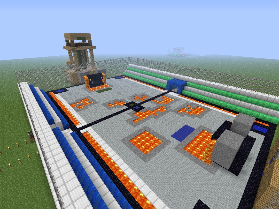 PVP Arena, MOB Arena, Maze, Shoting range Minecraft Map