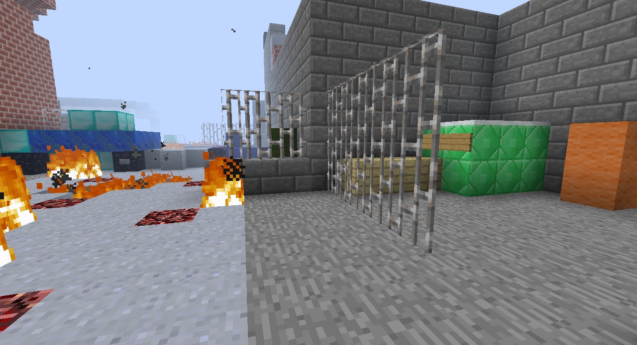 Bo2 Zombies Town Minecraft Map