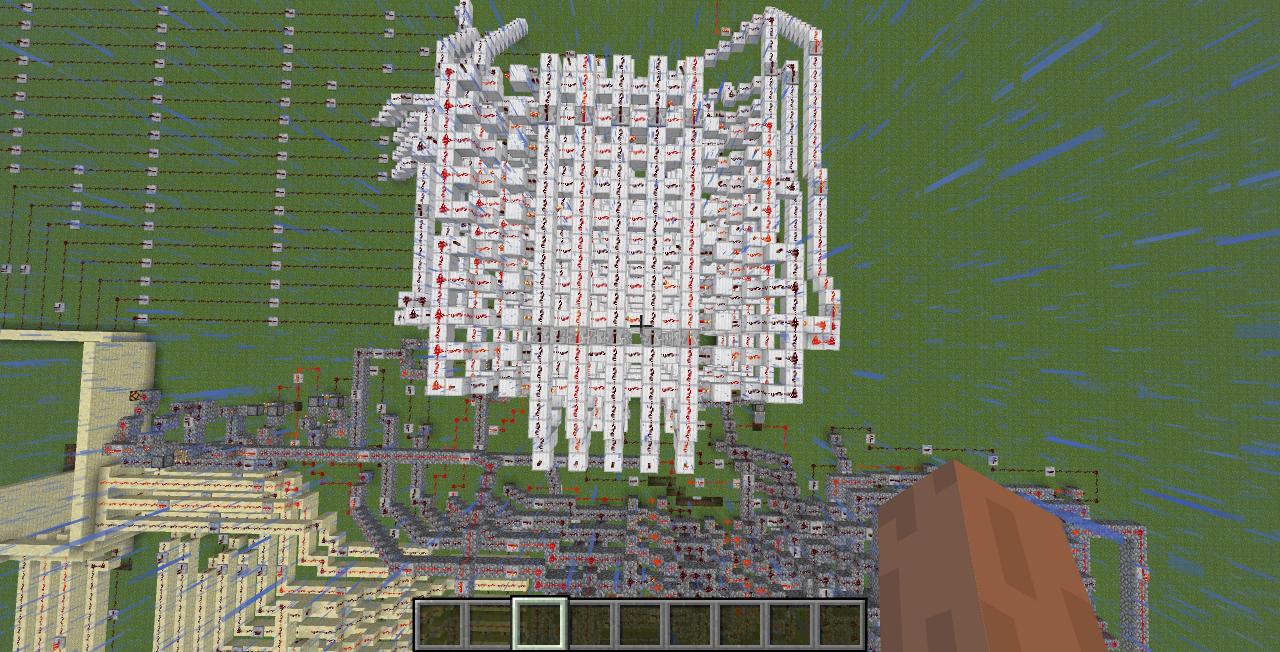 Calculator Version 1.0, addition and subtraction. Minecraft Map