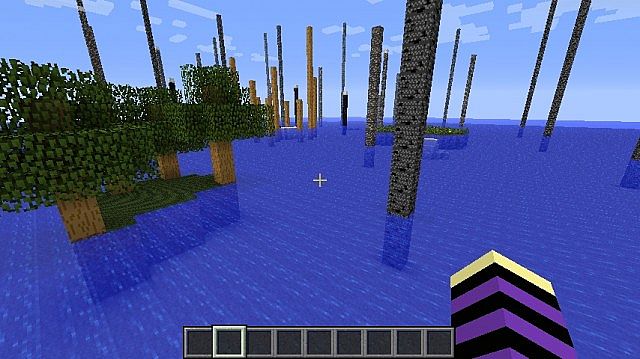 Ocean world Survival Minecraft Map
