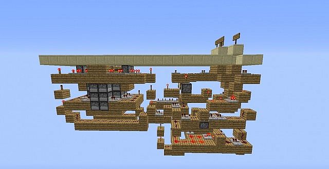 [1.4.6] Compact firework show! Minecraft Map