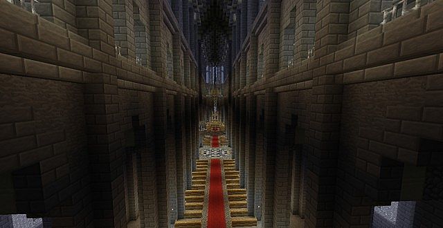 Giant Gothic Cathedral - Work in Progress Minecraft Map