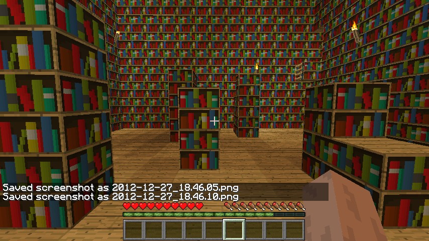 The Library (Parkour Map) Minecraft Map