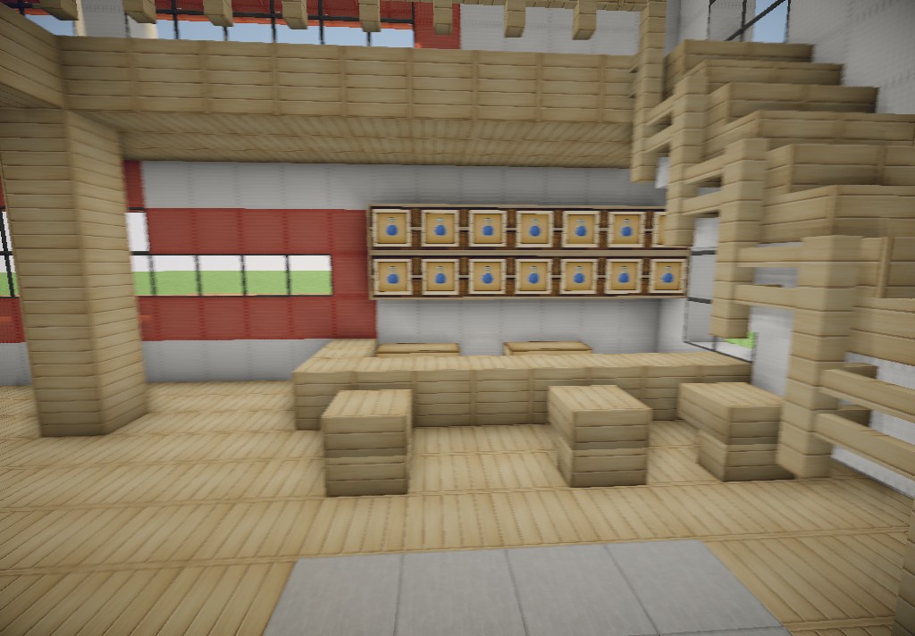 Modern Structure # 1: Building (Club) Minecraft Map