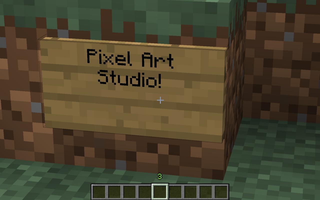 Pixel Art Studio! Minecraft Map