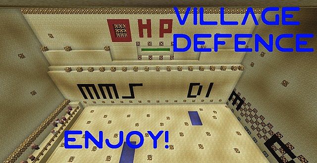 Village Defence (Game Minecraft Map