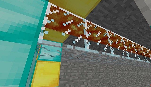 Awesome city with train station and secret spawn point. Minecraft Map