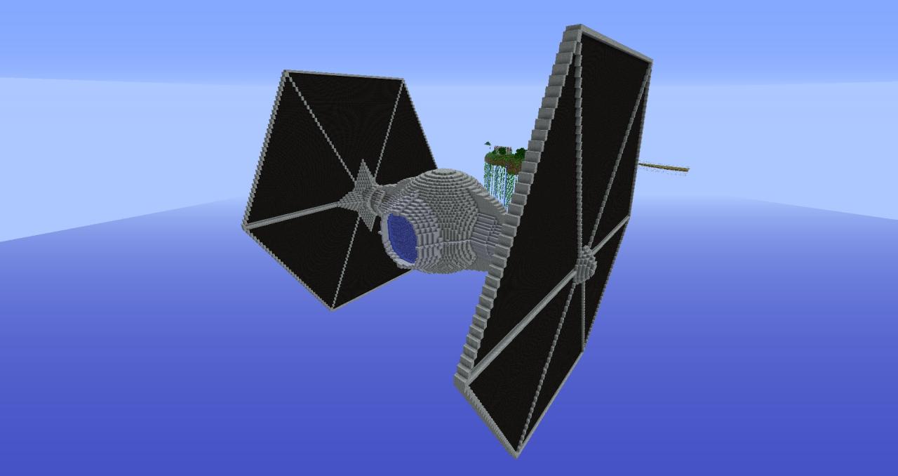 Star Wars TIE Fighter Minecraft Map