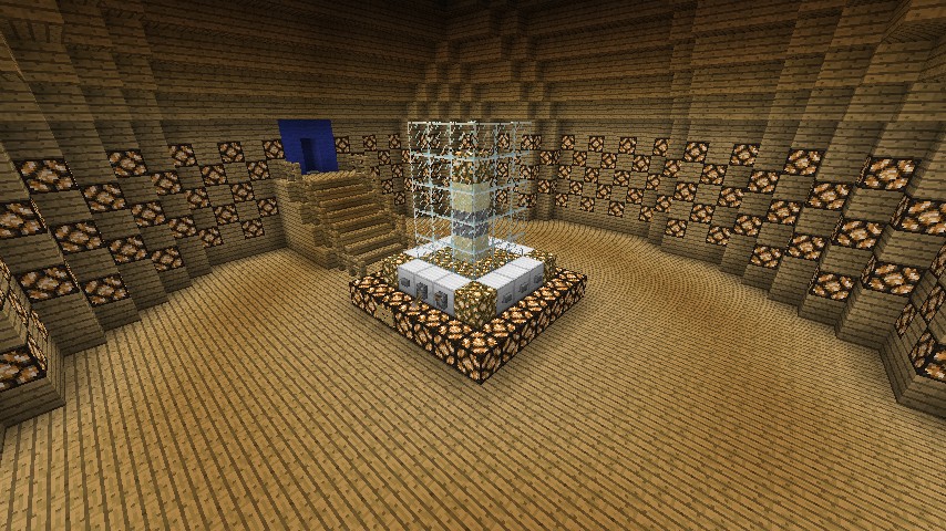 A Small Doctor Who Tardis Console Room. Minecraft Map