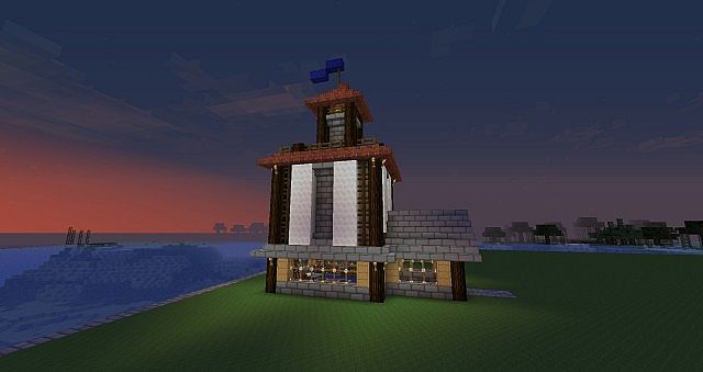 Light Tower (Outpost Tower) Minecraft Map