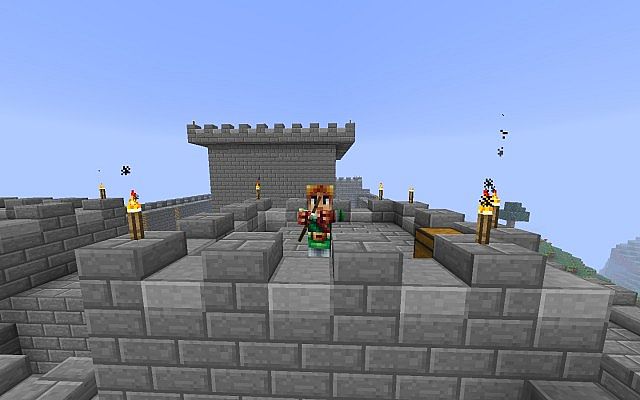 Castle Battle Minecraft Map