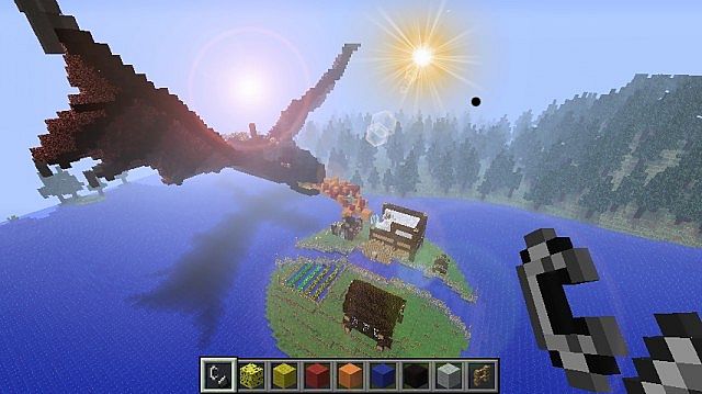 DRAGON ATTACK! Minecraft Map