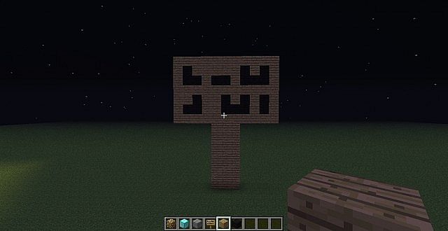 Giant Pixel Art Sign Minecraft Map