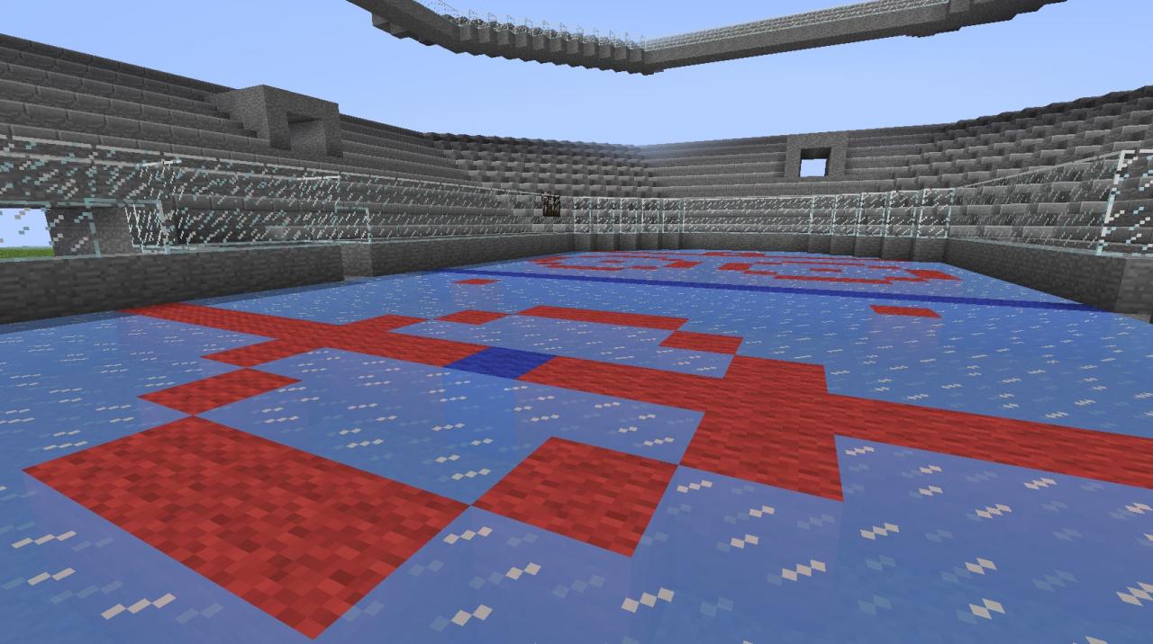 Ice arena Minecraft Map
