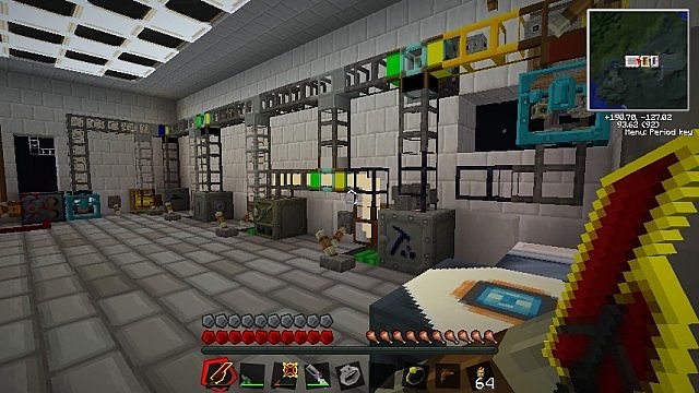 Tekkit house with stuff Minecraft Map