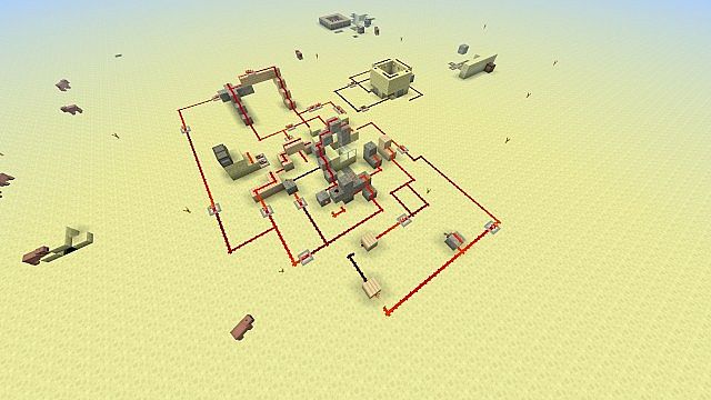 redstone creation Minecraft Map