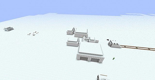 Arctic Survival Station Minecraft Map