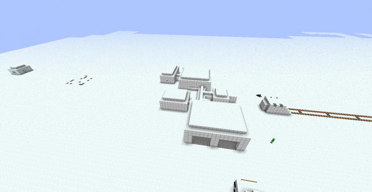 Arctic Survival Station Minecraft Map