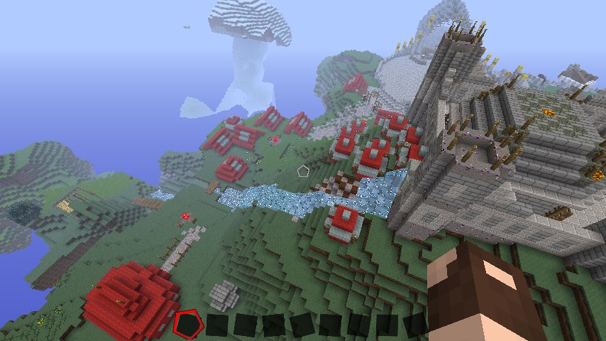 Sky land Minecraft Map