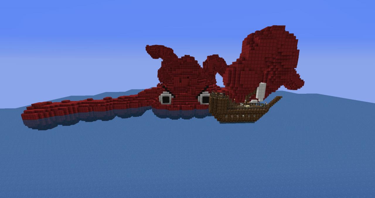 Sea Monster Minecraft Map