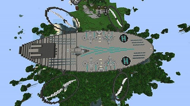 [Futuristic] Aloft - Flying Aircraft Carrier (WoK Group Build ...