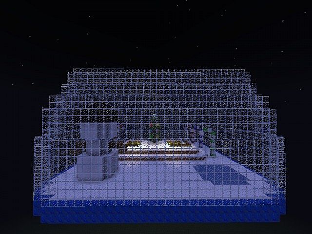 A Simple Snow Globe Minecraft Map