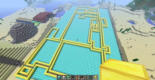 Emerald v.s Diamond Minecraft Map