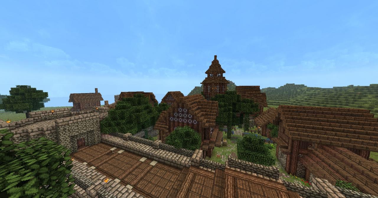 Elverdine [Medieval designed custom map] Minecraft Map