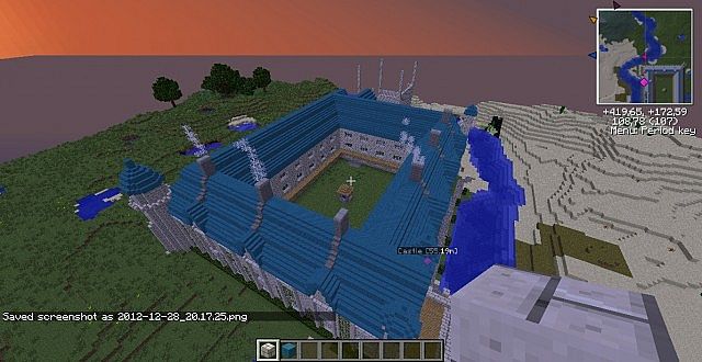 Scottish Castle Minecraft Map
