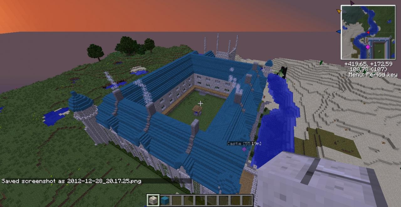 Scottish Castle Minecraft Map