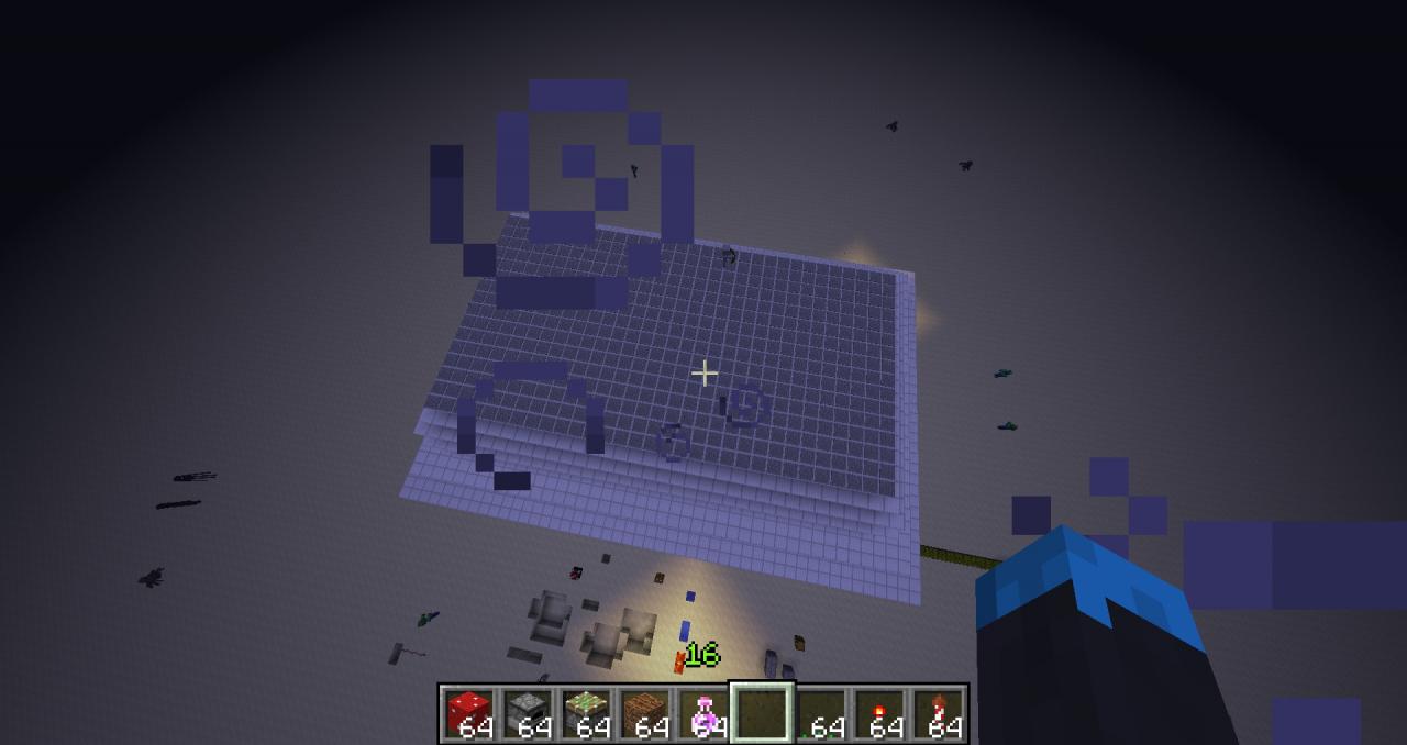 giant iron house Minecraft Map