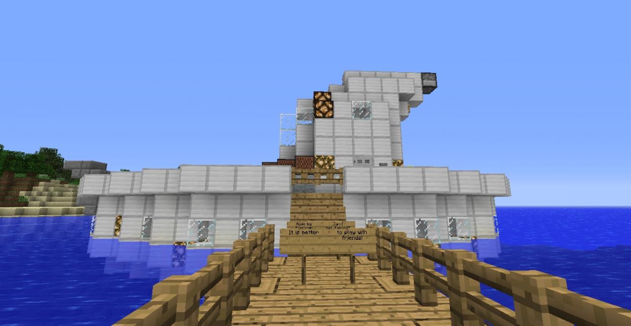 Touristic boat Minecraft Map