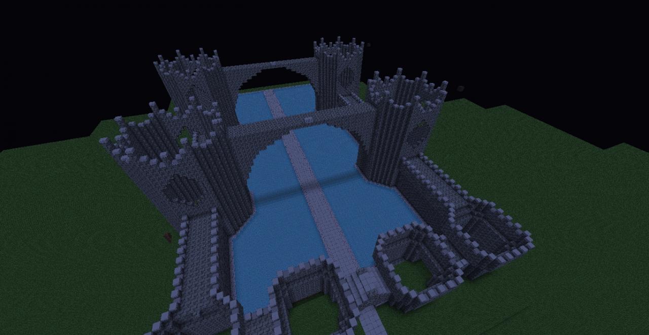 [1.4.6] Castle Siege - Team Based - PVP map. Minecraft Map