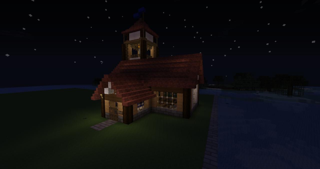 Basic Town Center Minecraft Map