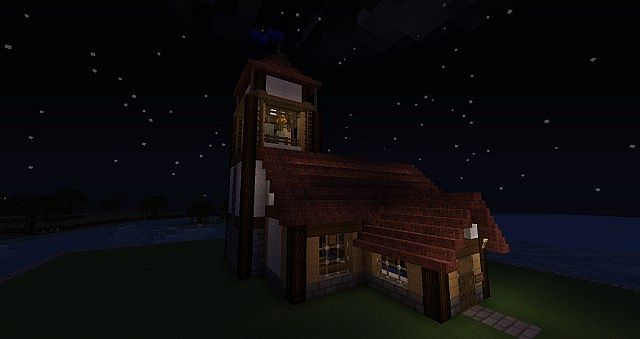 Basic Town Center Minecraft Map