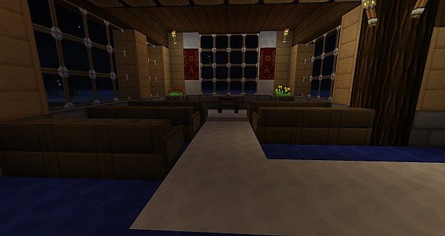 Basic Town Center Minecraft Map