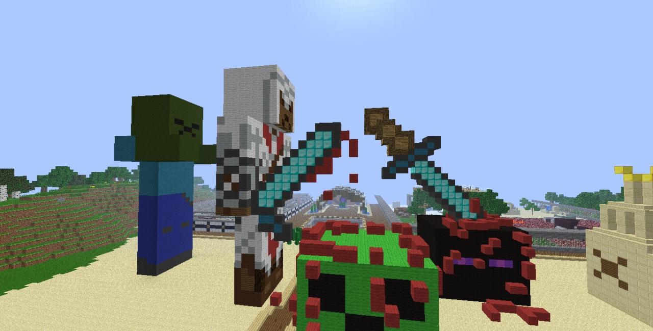 FACTIONS-SURVIVAL-DiamondWars-RPG-RACES Minecraft Server