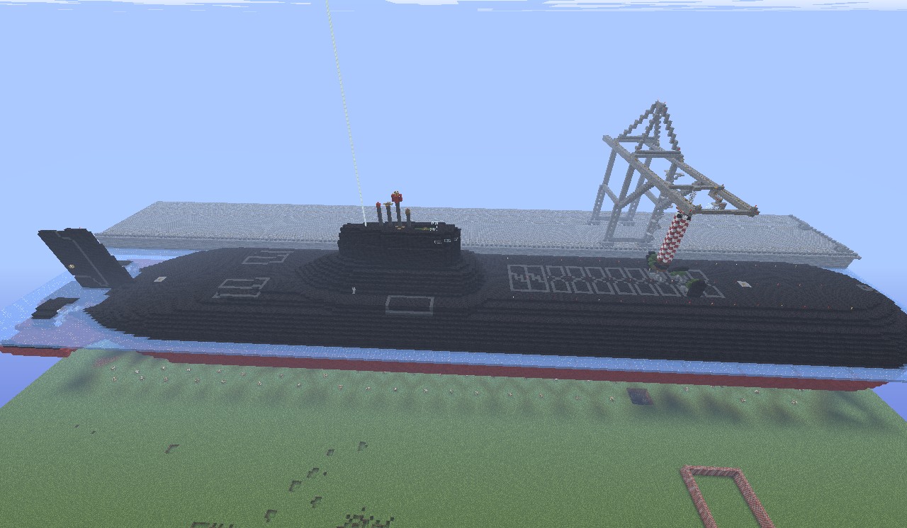 Project 941, "Akula" Minecraft Map