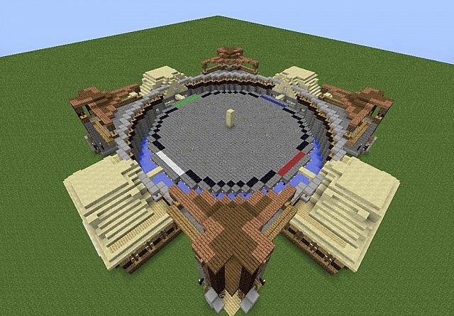 Pvp Arena Minecraft Map