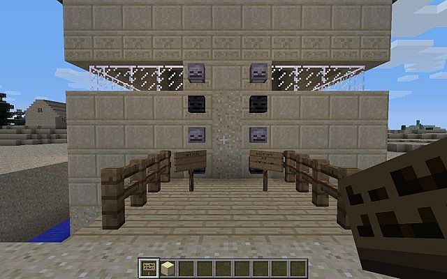 The sand tower Minecraft Map