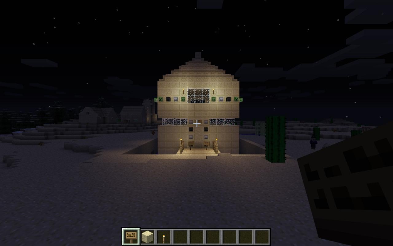 The sand tower Minecraft Map