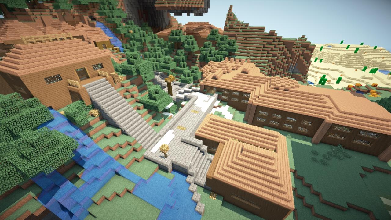 Forestry Residential Houses Minecraft Map