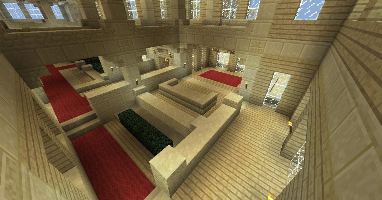 Desert Residence - Sandstone Villa Minecraft Map