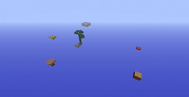 skyblock Minecraft Map