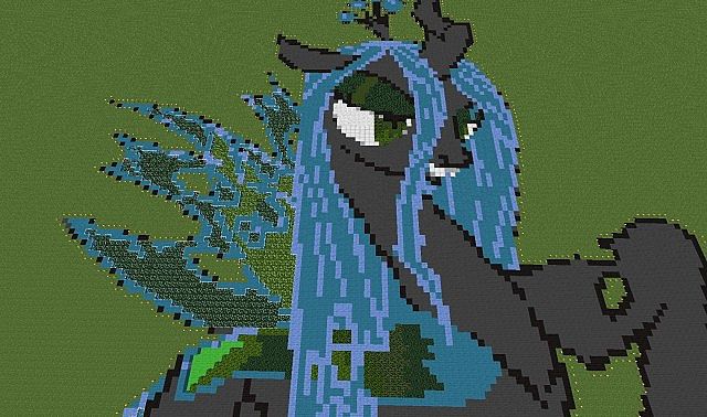 Chrysalis [Pixel Art] Kaunas Minecraft Map