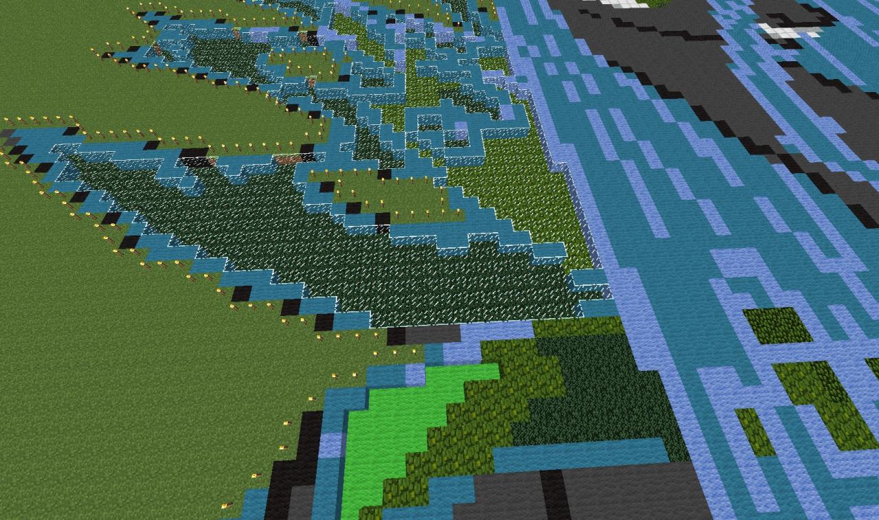 Chrysalis [Pixel Art] Kaunas Minecraft Map