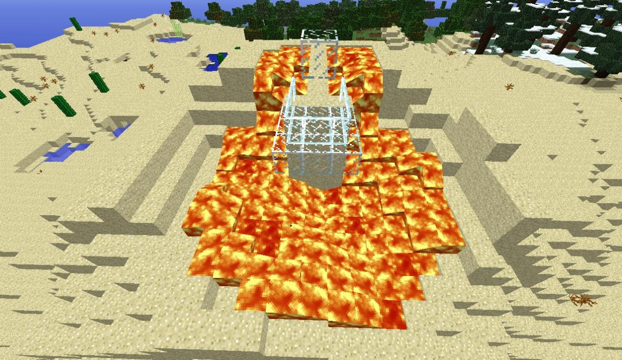 Awesome city with train station and secret spawn point. Minecraft Map