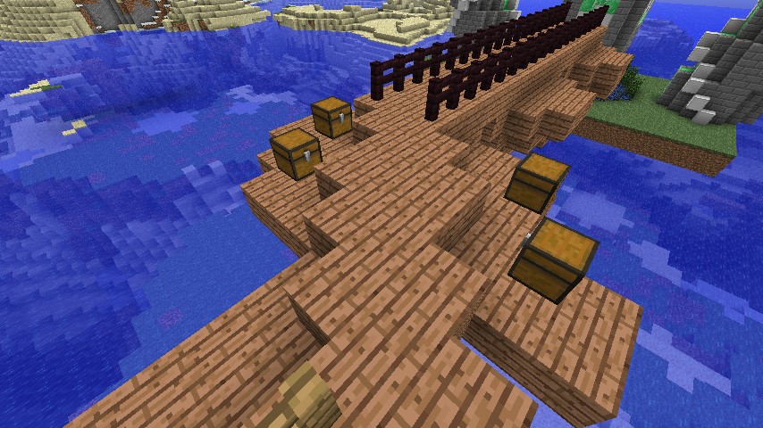 Diamonds vs Emeralds PVP Multiplayer CTF Map Minecraft Map