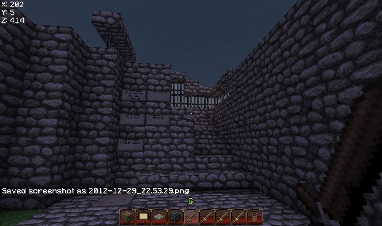 Zombie Survival alpha-Version Minecraft Map